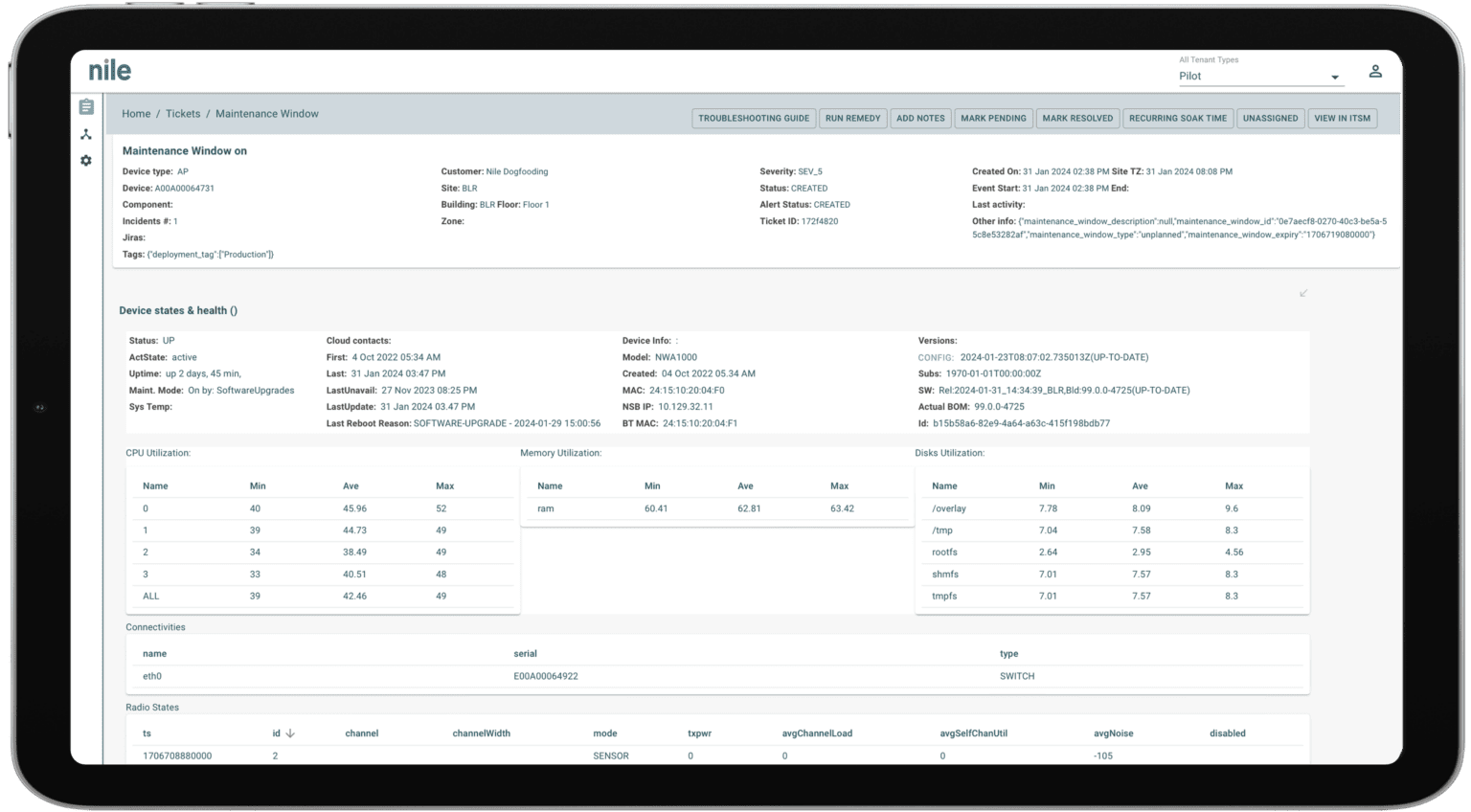 Bring laser focus on network uptime with the Nile Access Service | Nile