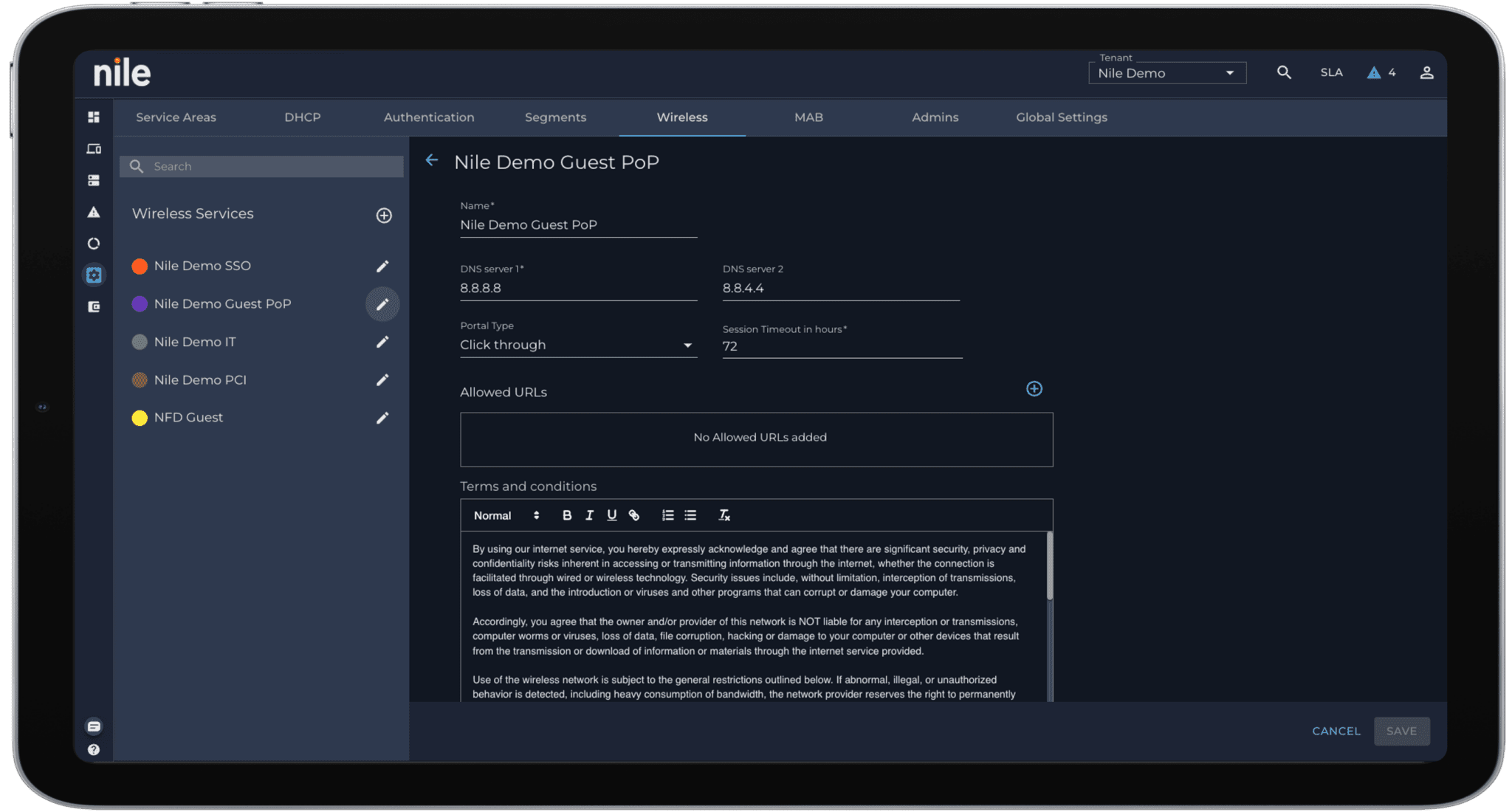 Network Security Solutions | Nile